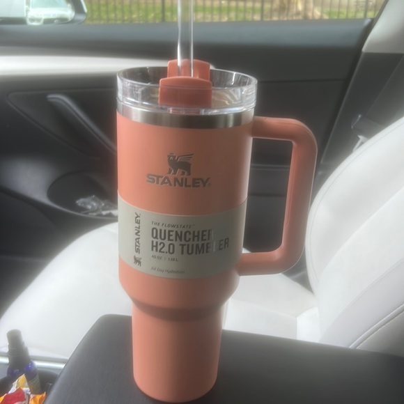 Stanley | Dining | Stanley 4 Oz Quencher H20 Flowstate Tumbler Melon ...